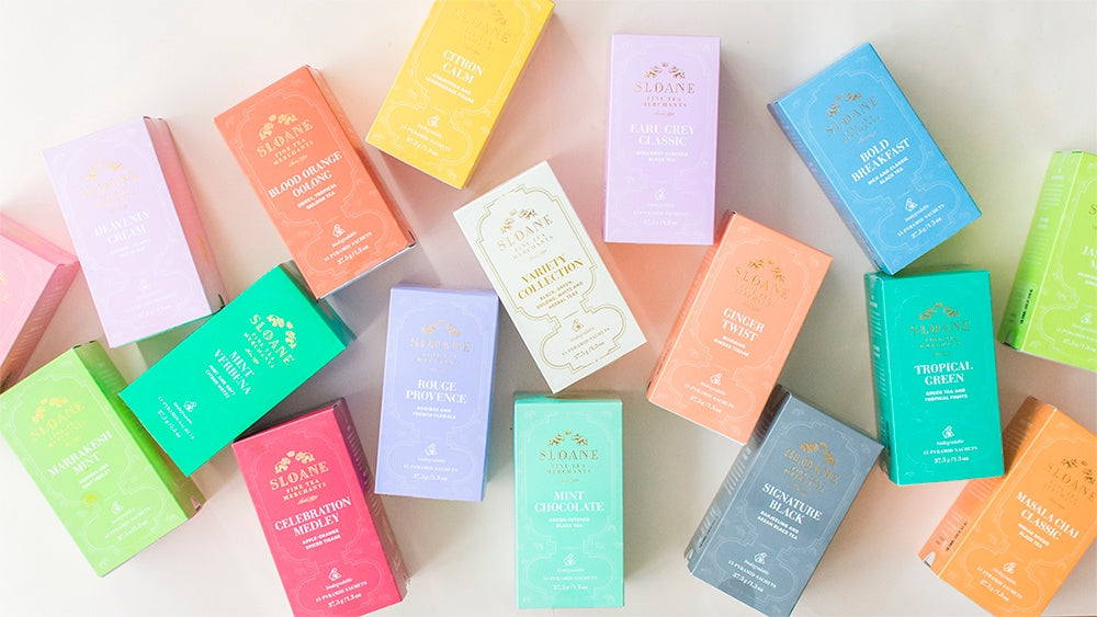 Sloane Sachet Box Launch– Sloane Tea