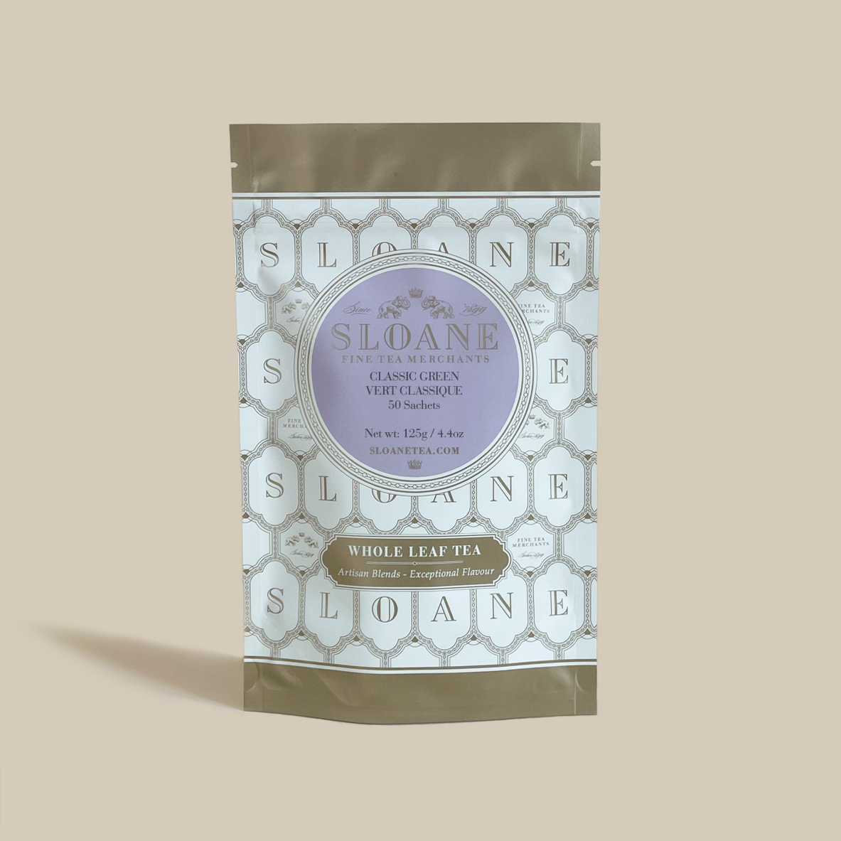 50 Sachet Pouch– Sloane Fine Tea Merchants